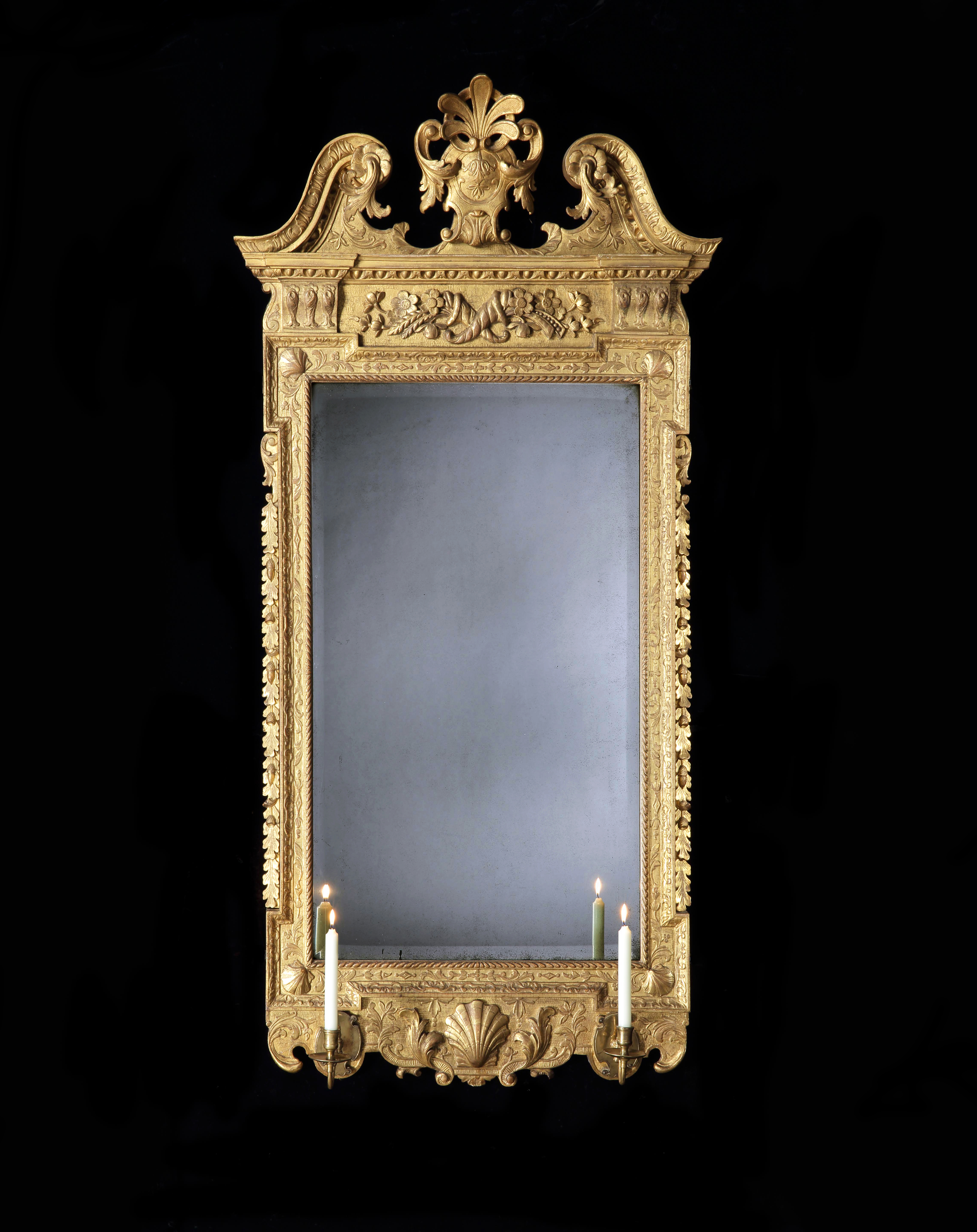 Godson & Coles | Object Details | A George II Carved Giltwood Mirror ...